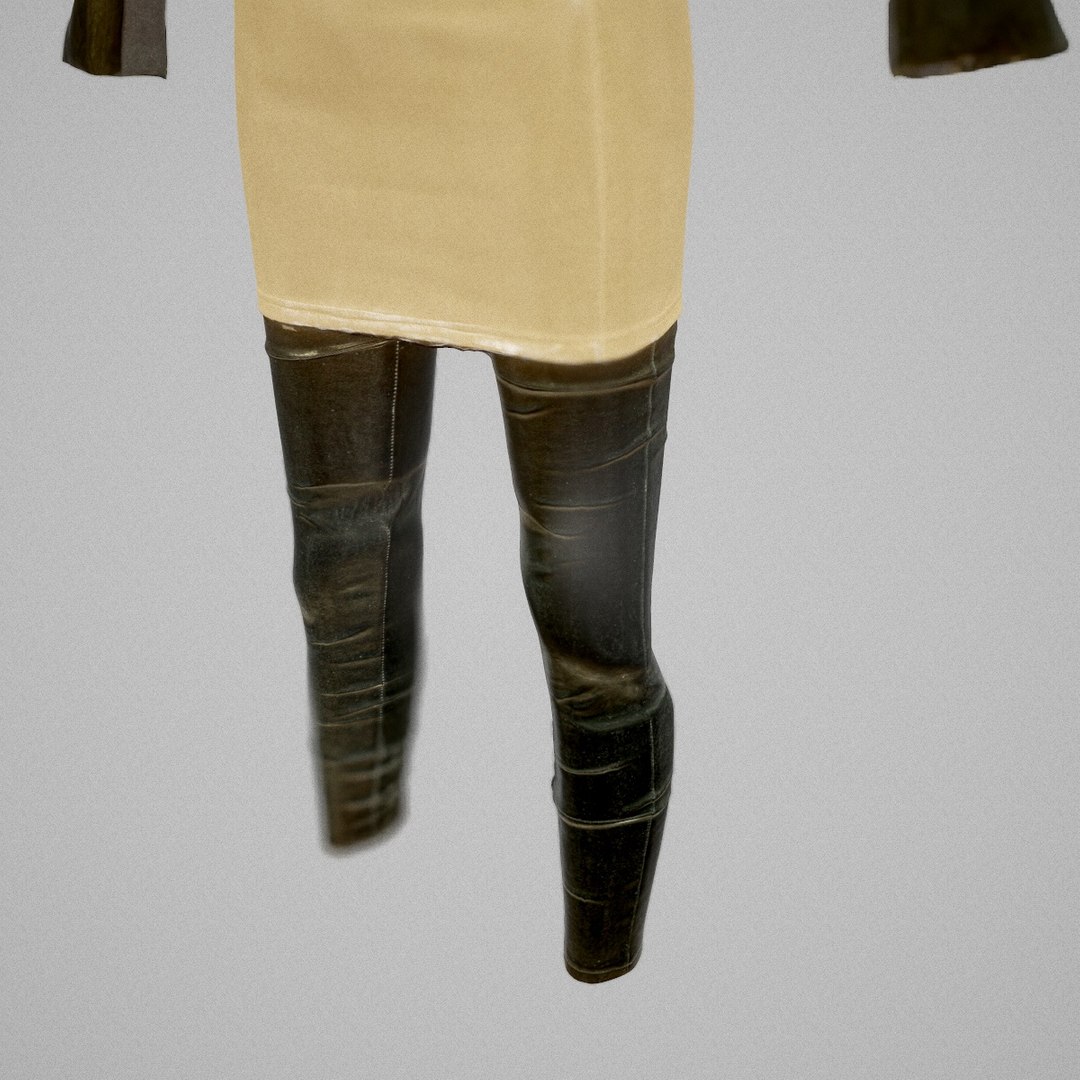 3d model shiny outfit