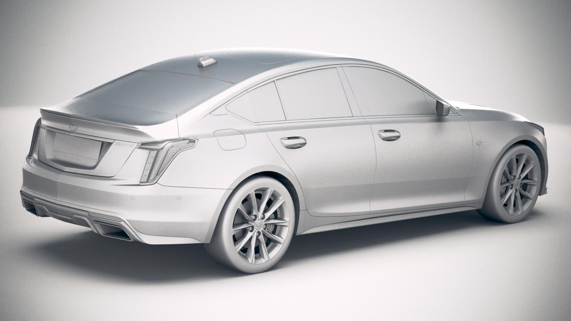 3D model cadillac ct5 2020 - TurboSquid 1403526
