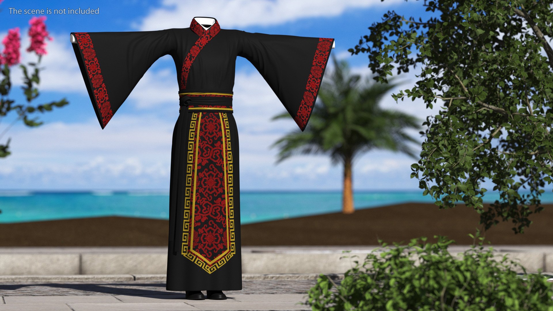 Traditional Chinese Clothes Collection 3D - TurboSquid 2038653