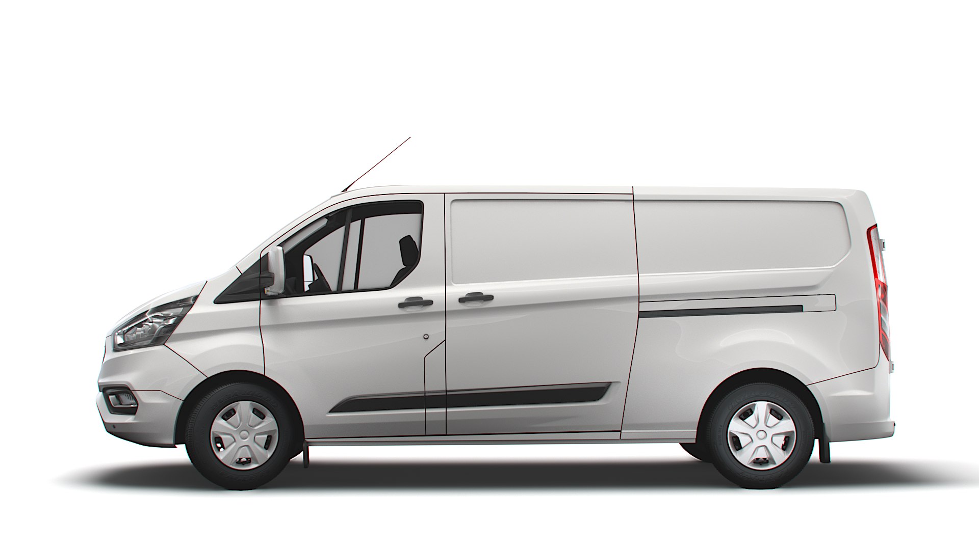 3D Model Transit Custom L2h1 Trend - TurboSquid 1656809