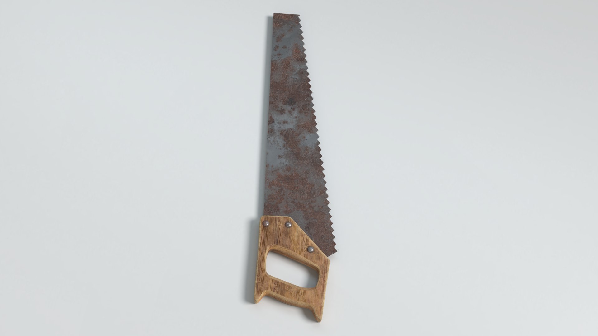 Old Saw 3D Model - TurboSquid 1519159