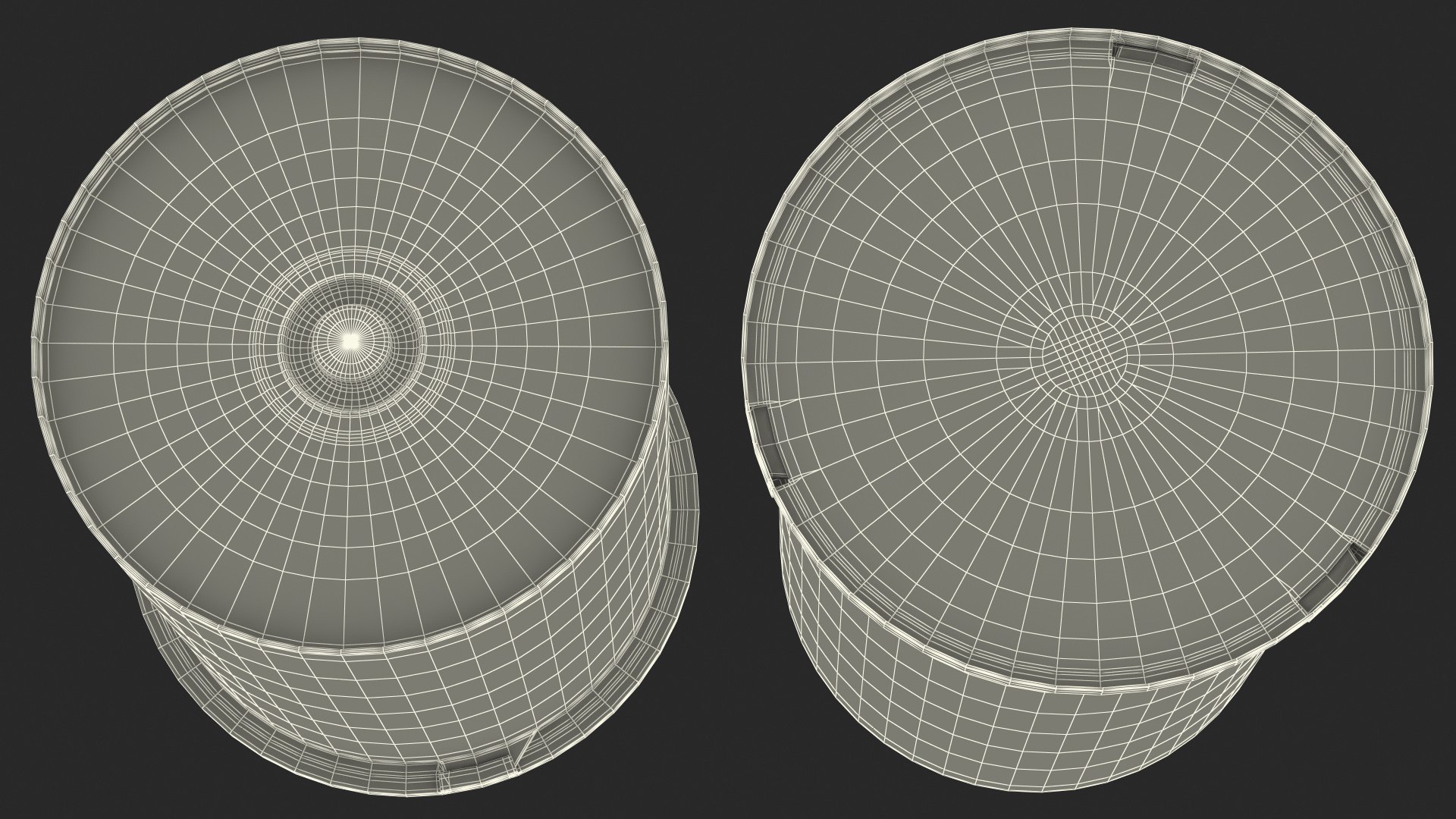 3D Storage Spindle Cake Box with 100 Discs Pack model - TurboSquid 1806941