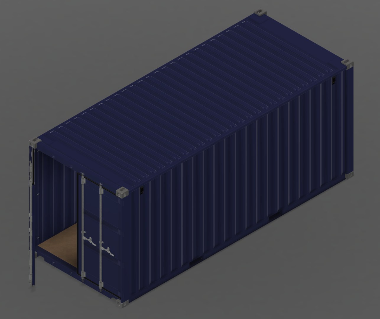 Shipping Container Model - TurboSquid 1837746