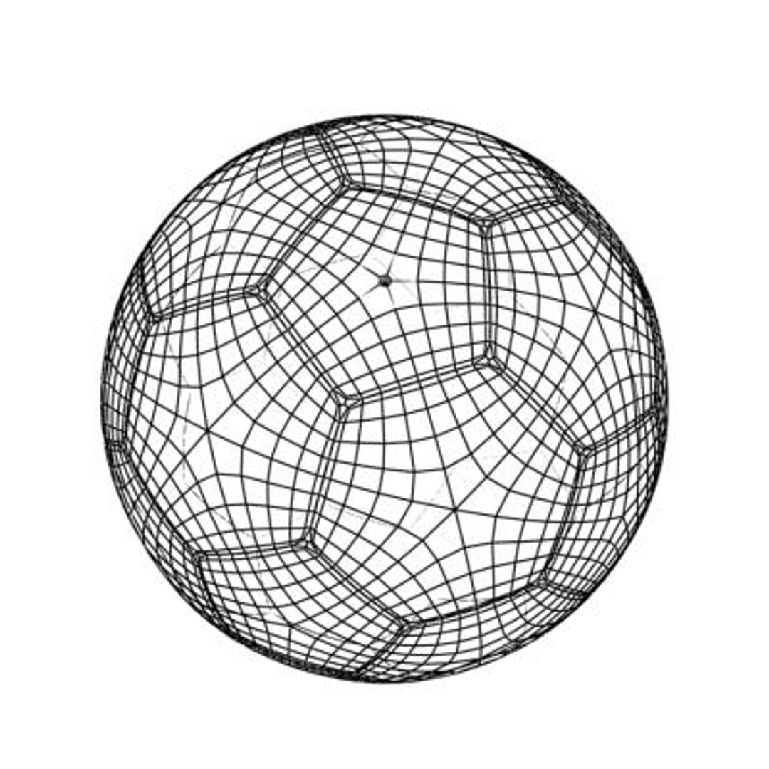 free soccer ball 3d model