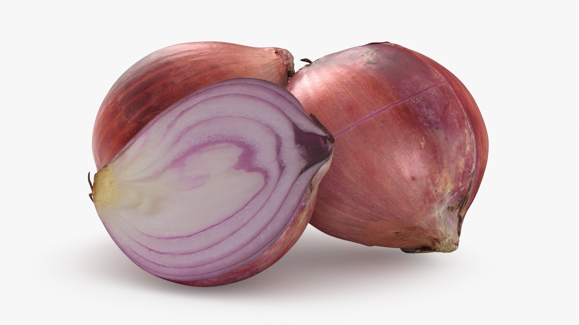 Red Onions 2 3D Model - TurboSquid 2184876