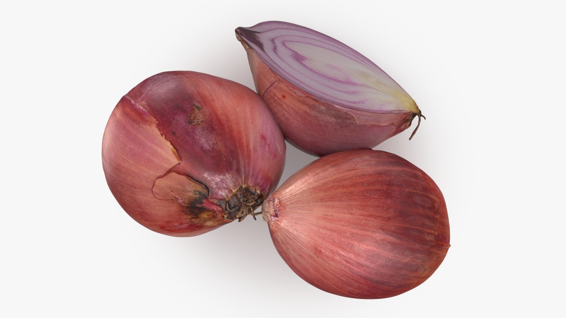 Red Onions 2 3D Model - TurboSquid 2184876