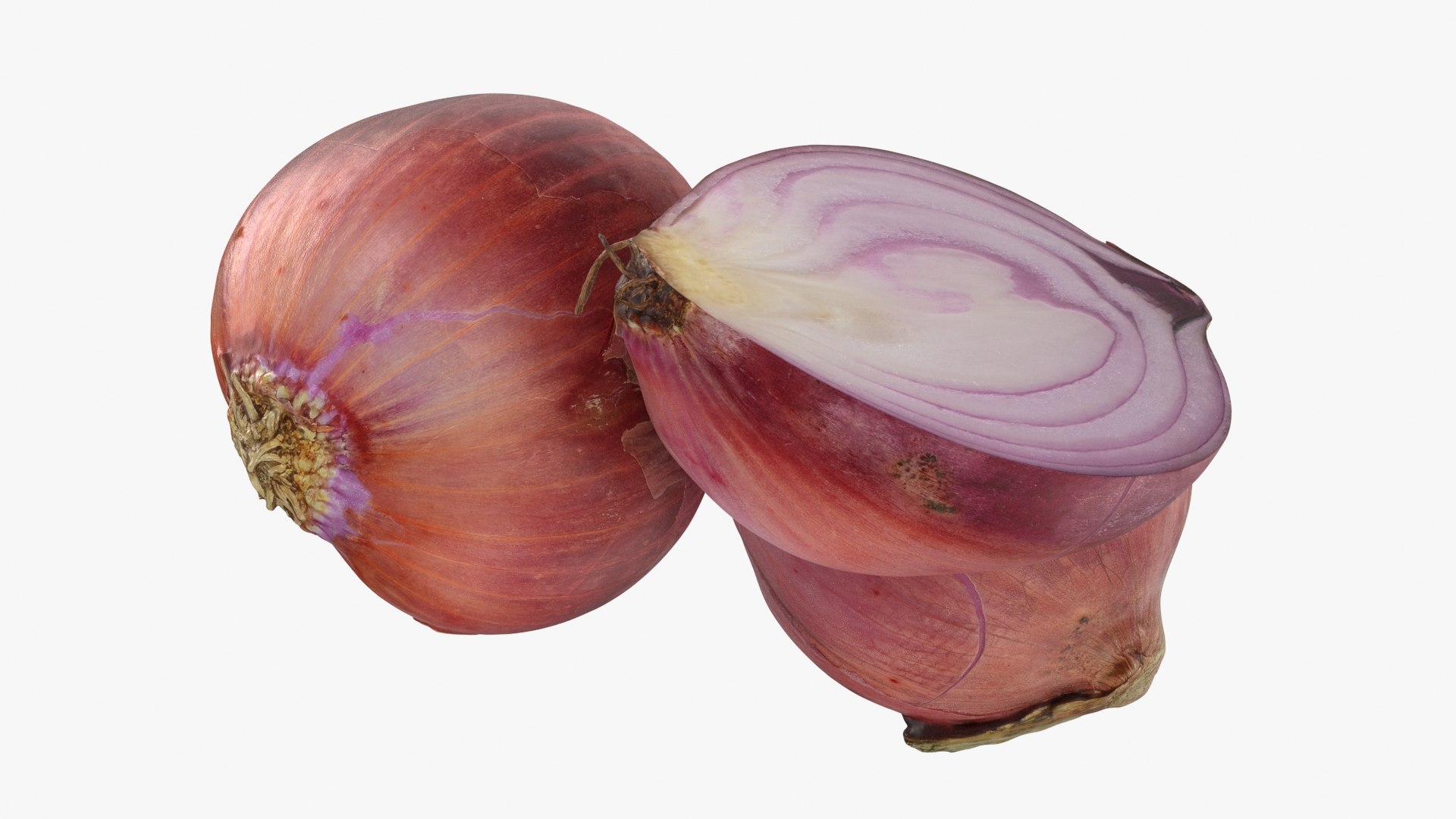 Red Onions 2 3D Model - TurboSquid 2184876