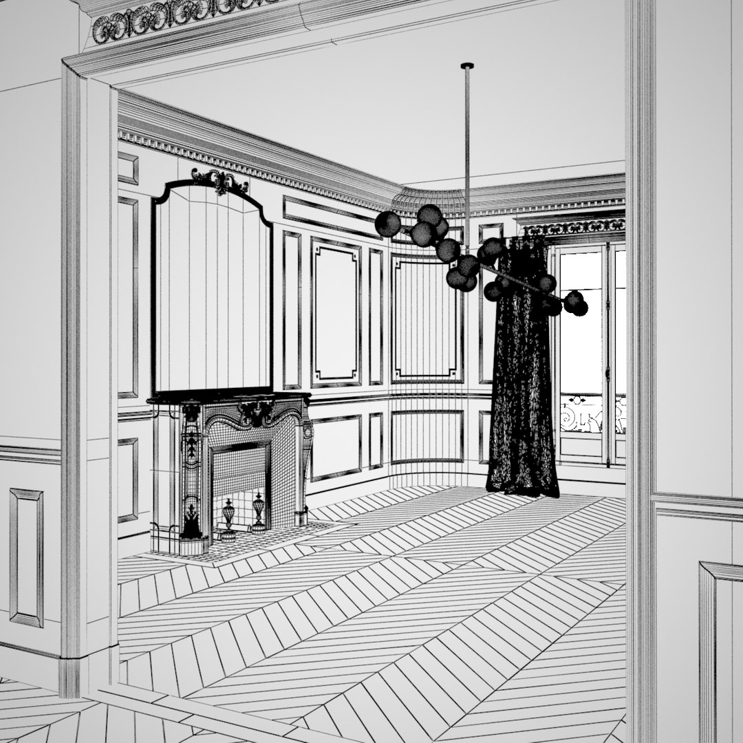 Parisian Interior Haussmann Max