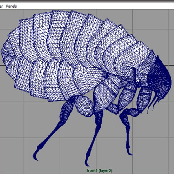 3d centipede dynamic ik model