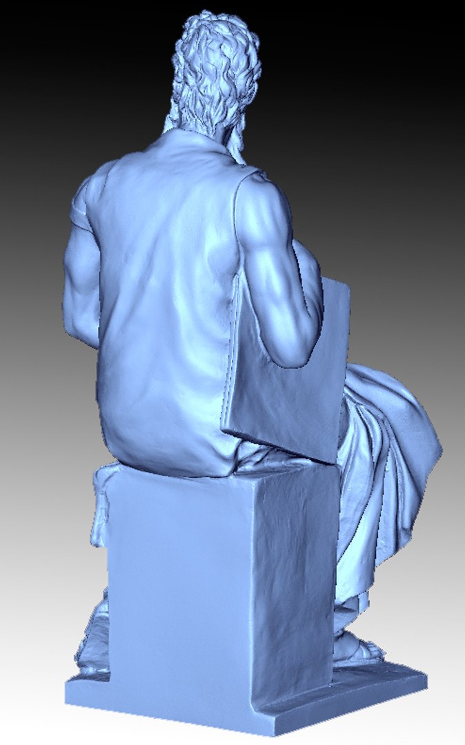 3D Model Moses Sculpture - TurboSquid 1225331