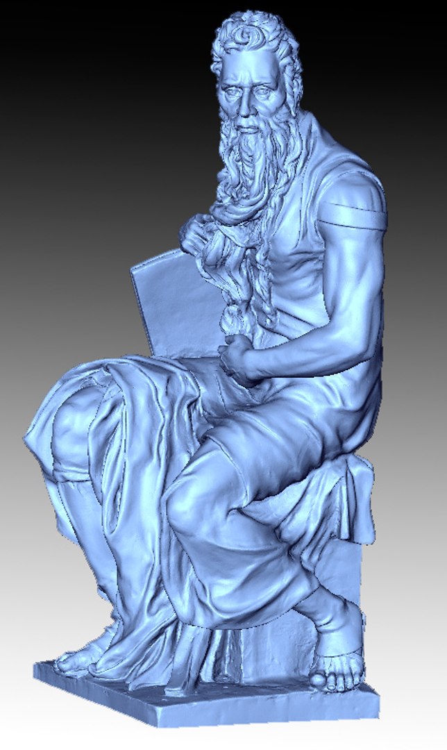 3D Model Moses Sculpture - TurboSquid 1225331