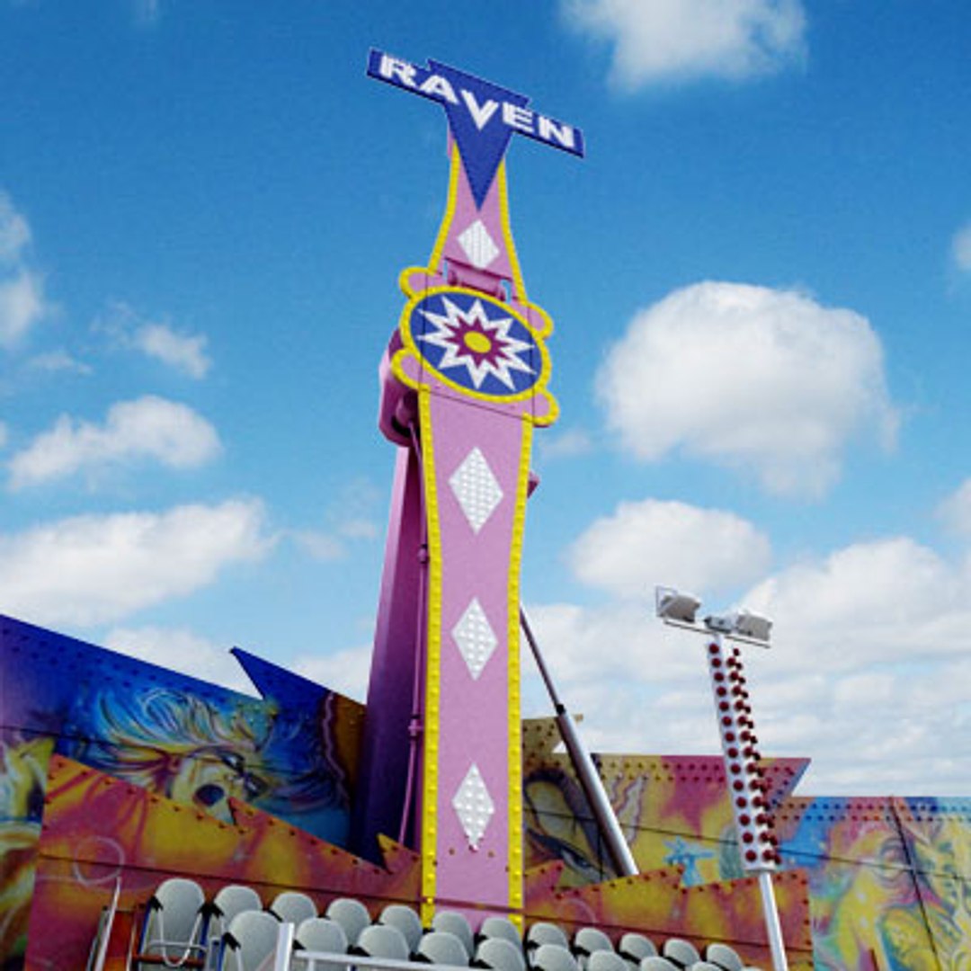 Pendulum Ride 3d Model