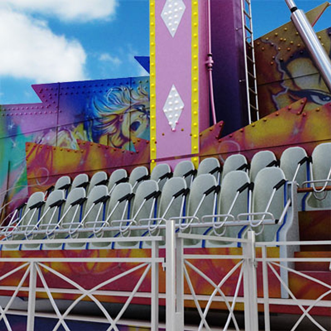 Pendulum Ride 3d Model