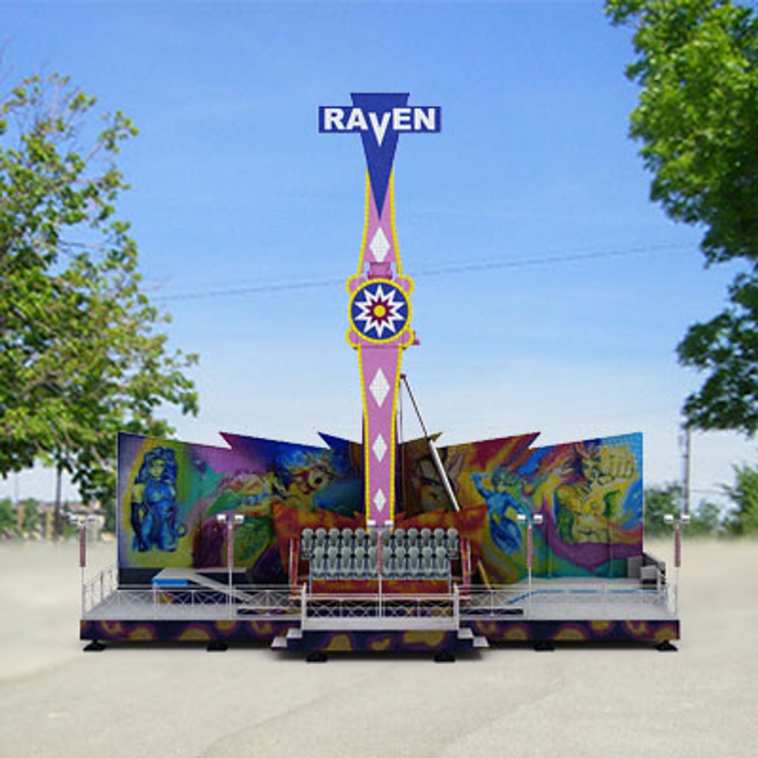 Pendulum Ride 3d Model