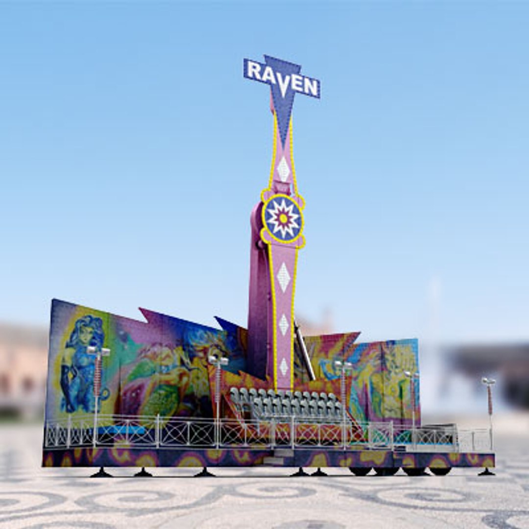 Pendulum Ride 3d Model