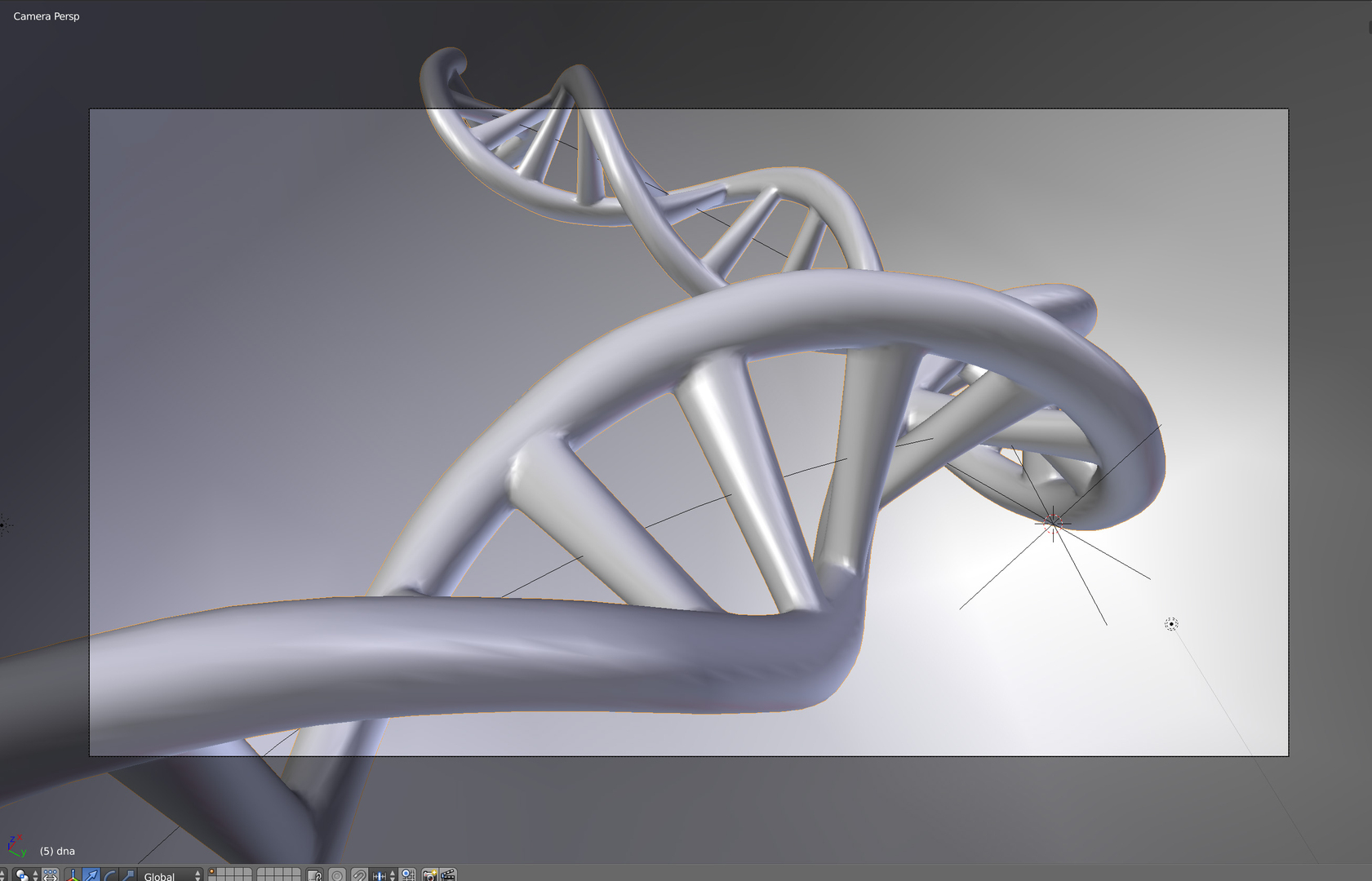 Dna double helix blender 3D model - TurboSquid 1211337