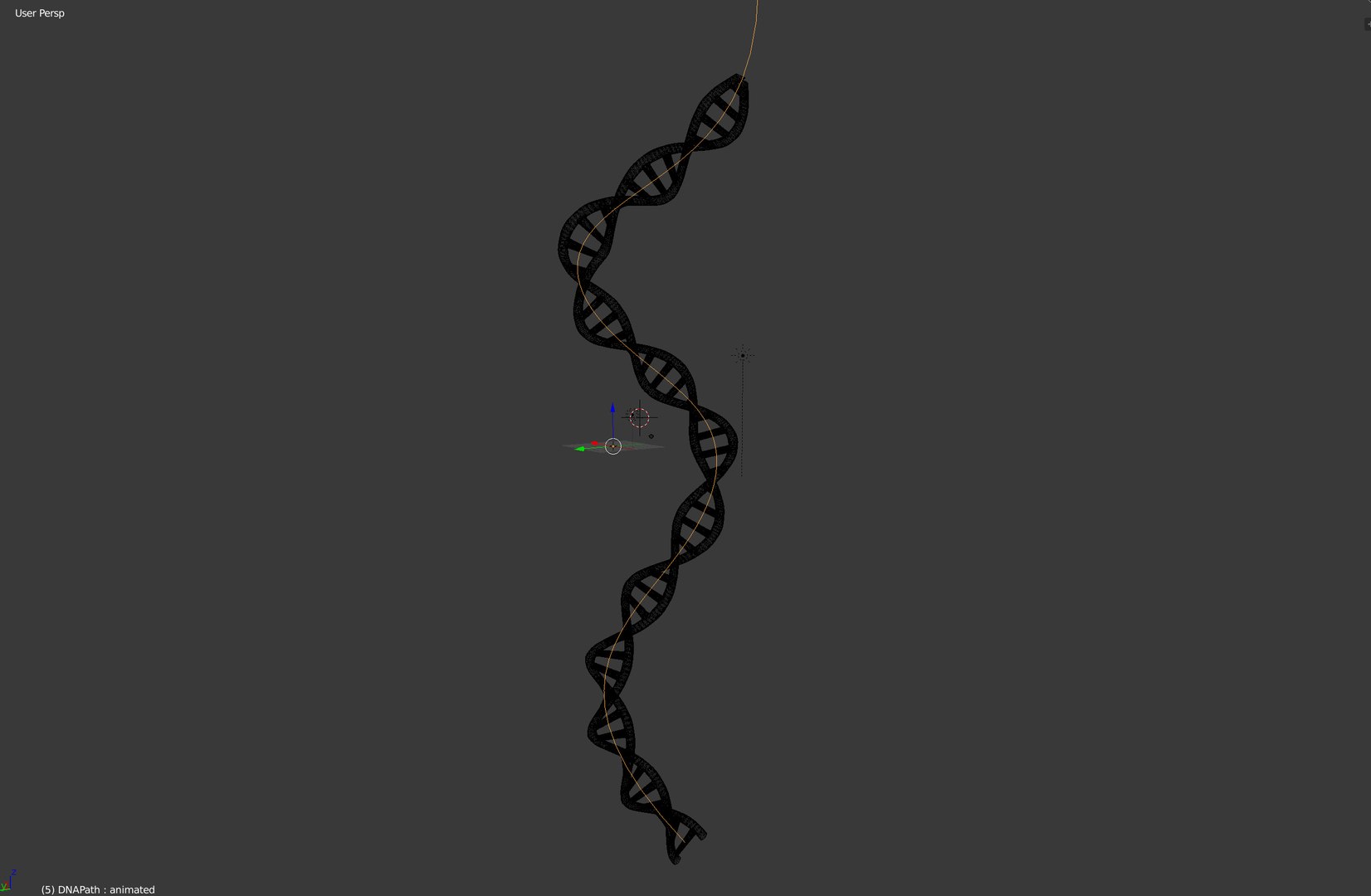 Dna Double Helix Blender 3D Model - TurboSquid 1211337