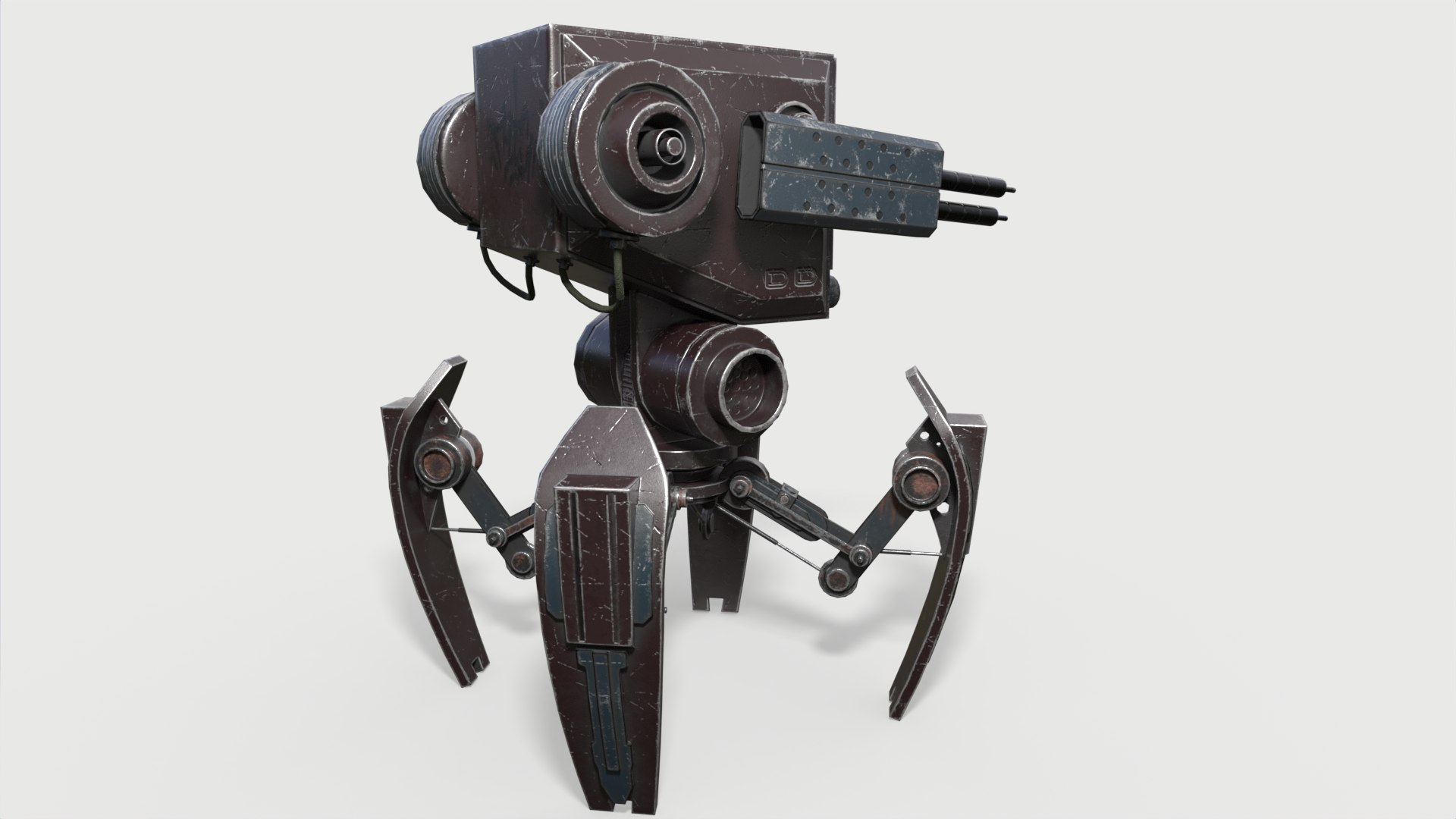 Spider Bot 3D - TurboSquid 2066032