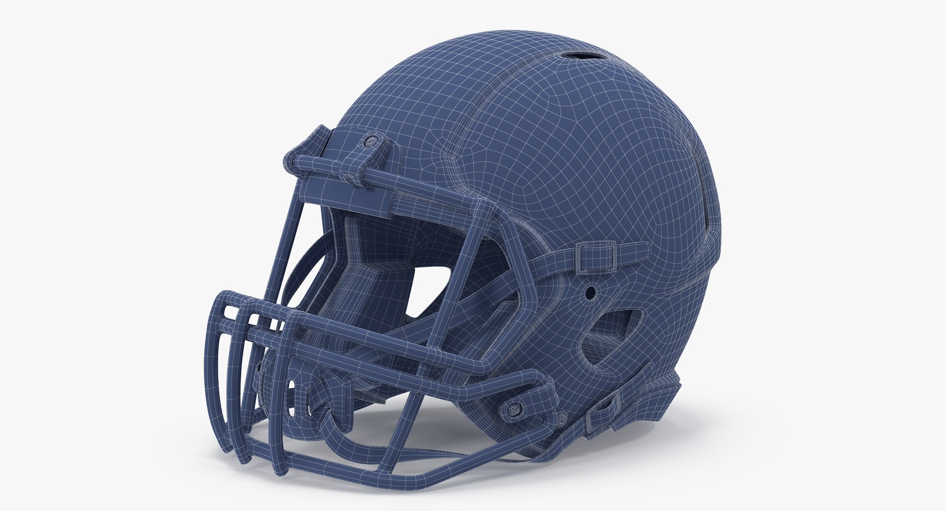 3d Football Helmets Model