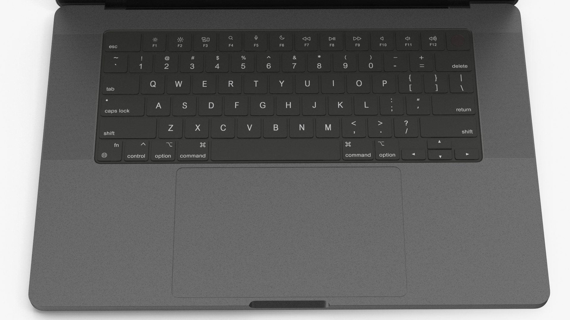 3D Space Black MacBook Pro 16 Inch M3 - TurboSquid 2152374