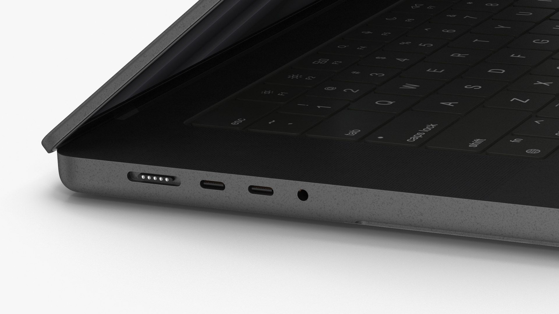 3D Space Black MacBook Pro 16 Inch M3 - TurboSquid 2152374