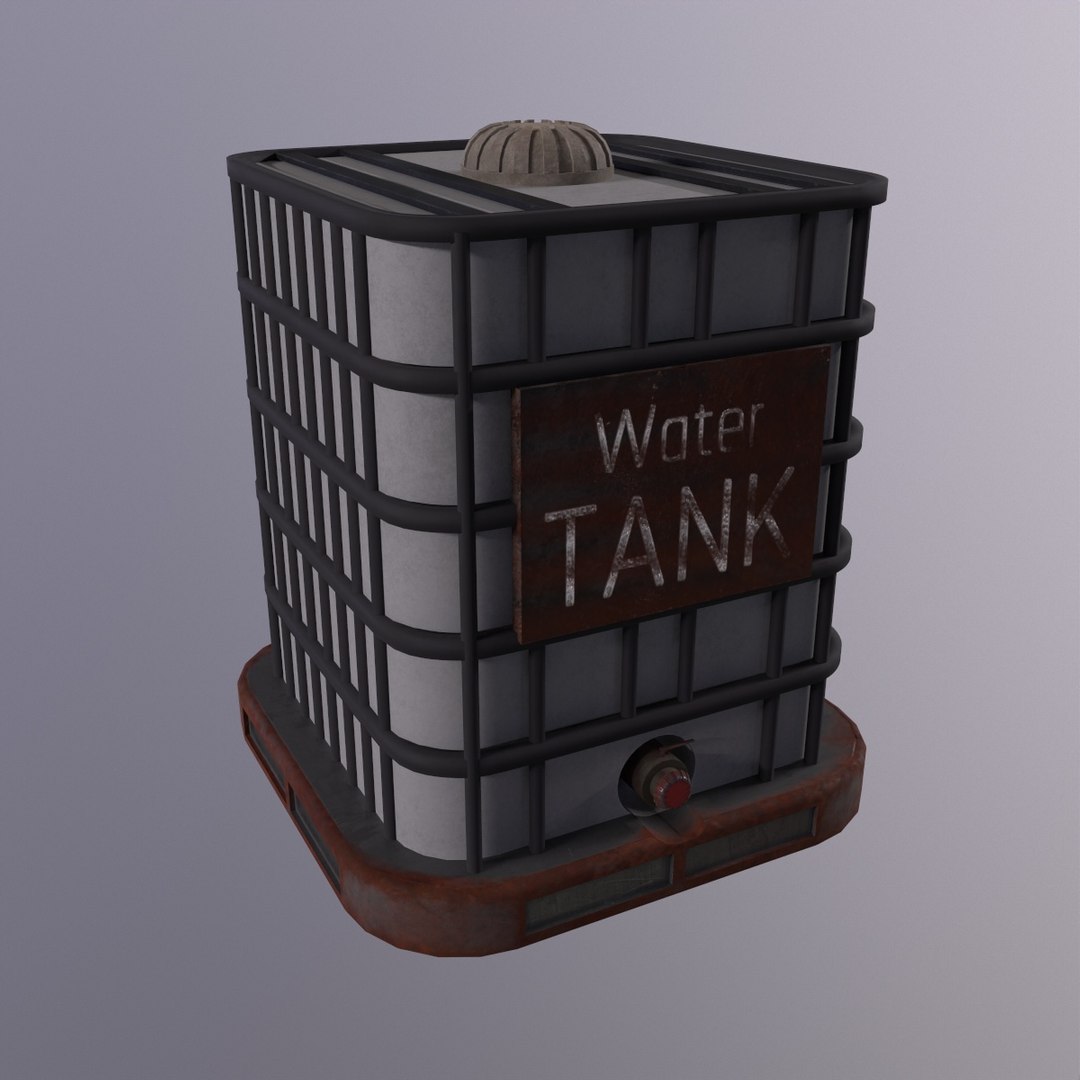 3D Water Tank High Poly 3d Model Model - TurboSquid 1793176