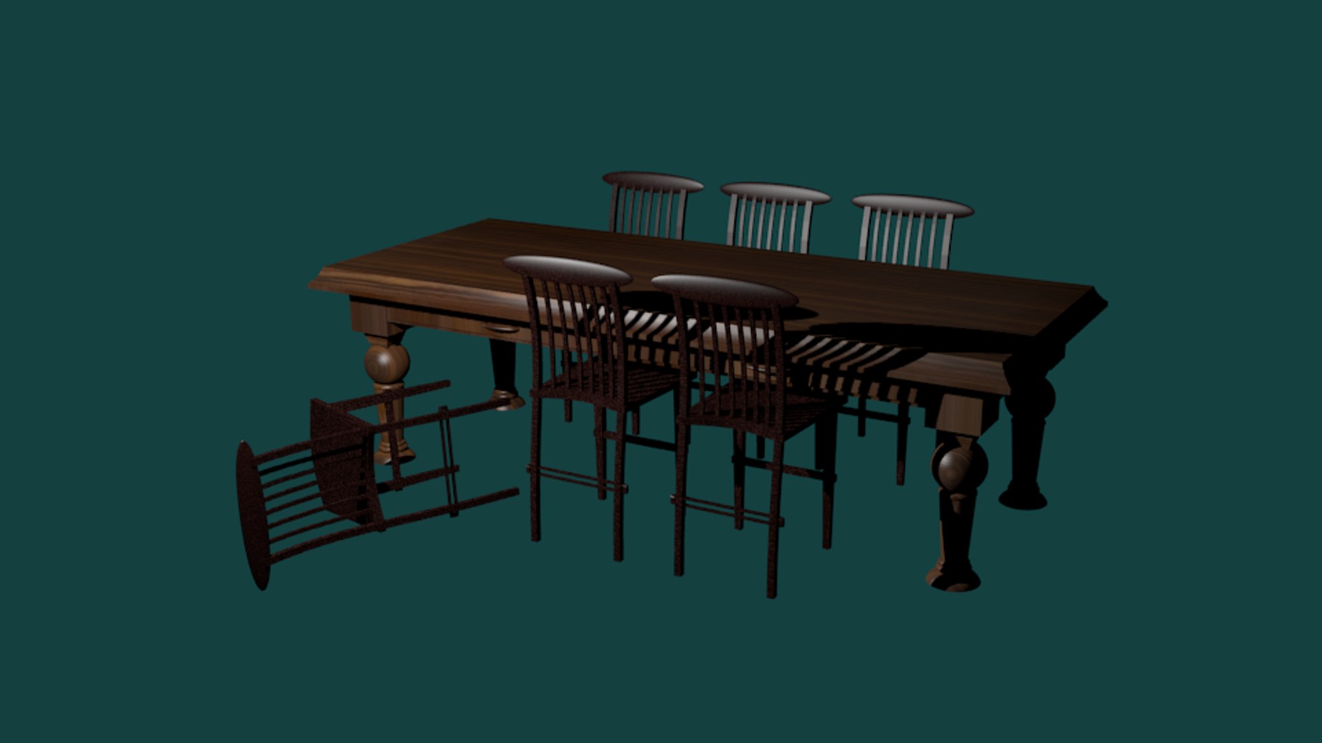 Free Table 3d Model