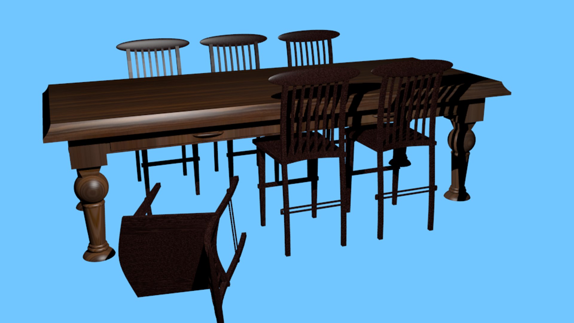 Free Table 3d Model
