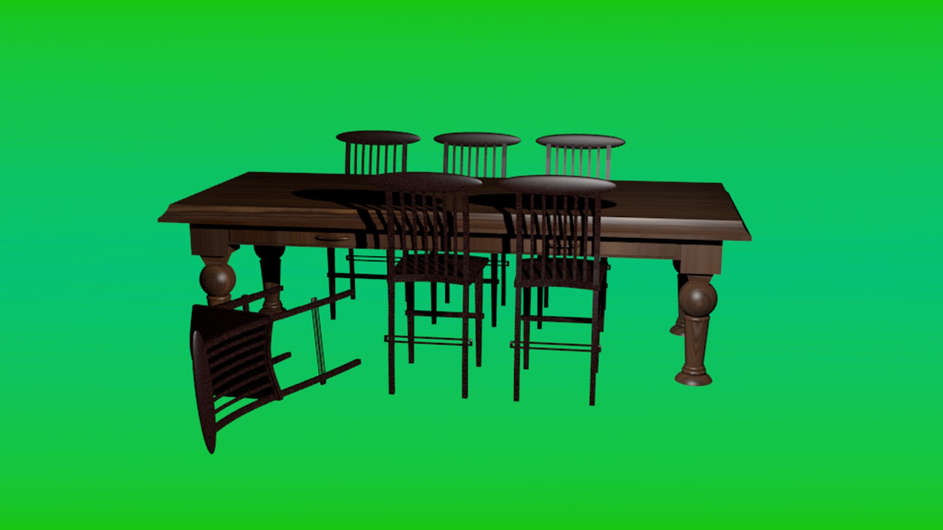 Free Table 3d Model