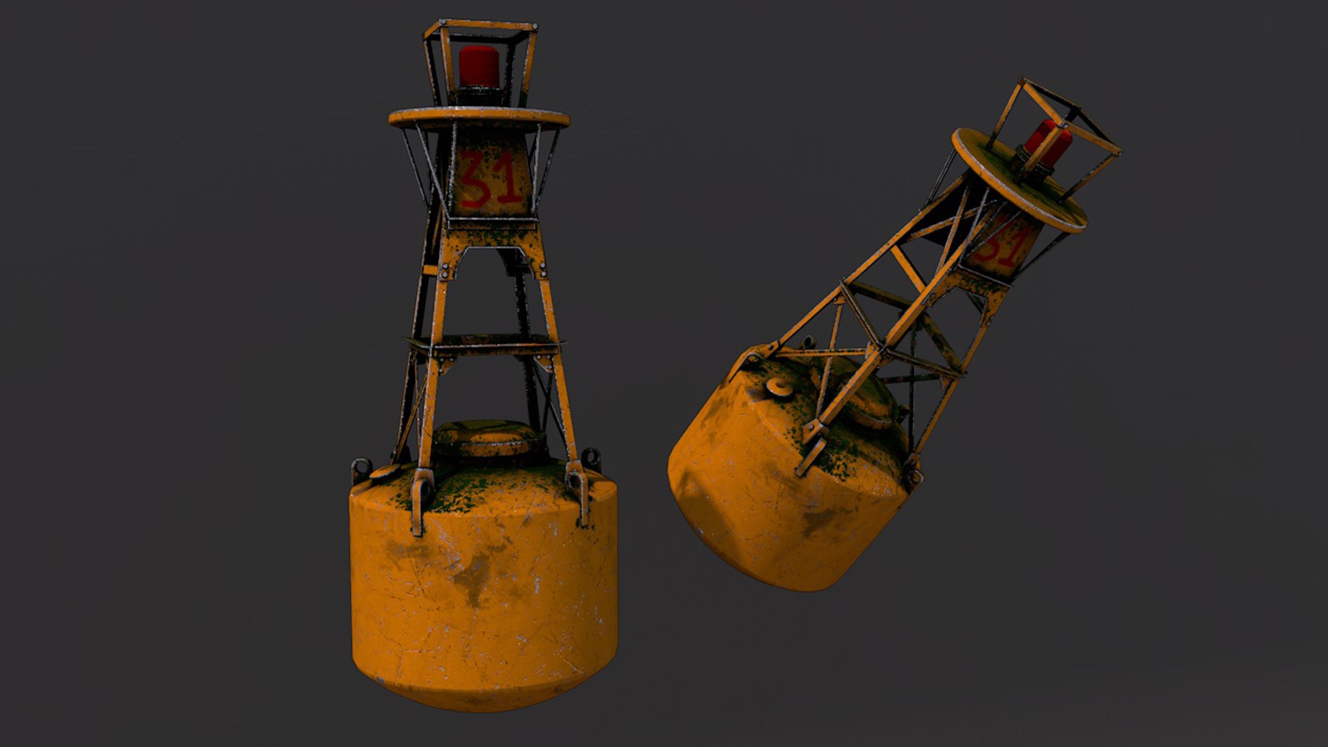 Free 3D River Buoy - TurboSquid 1941119