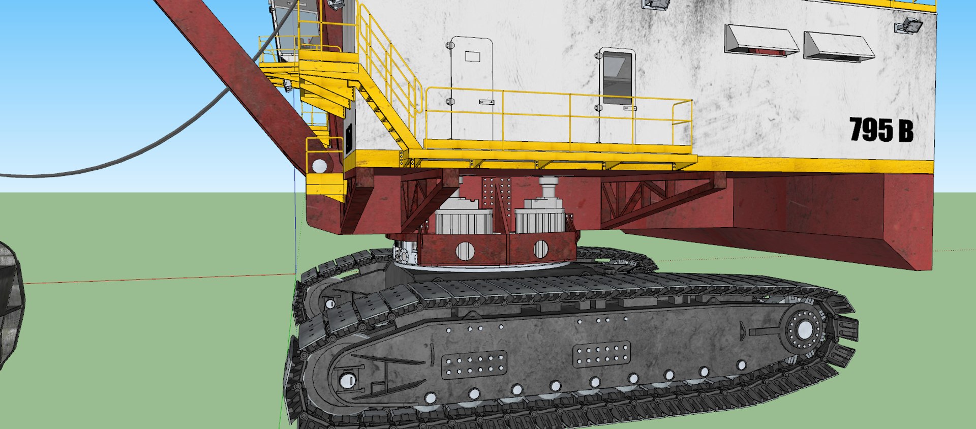 3D Bacyrus Hard Rock Shovel Low-poly Model - TurboSquid 2221696