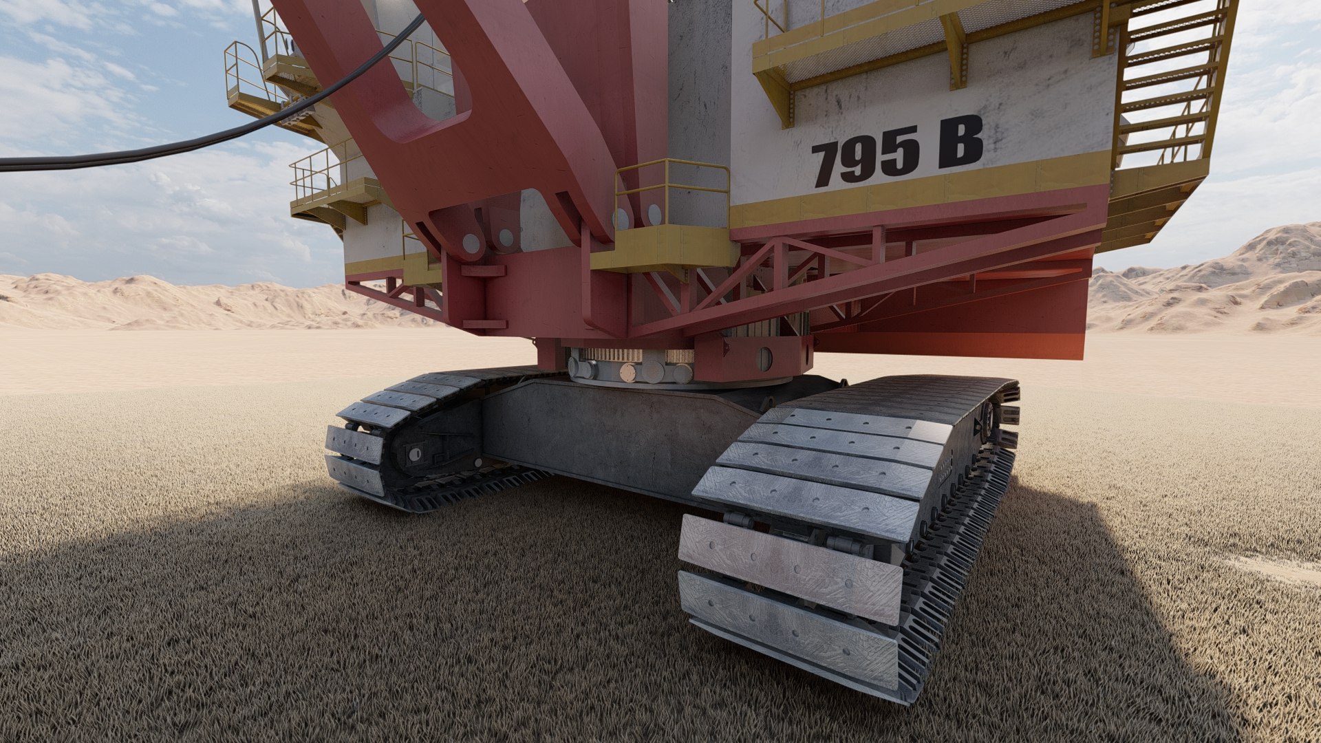 3D Bacyrus Hard Rock Shovel Low-poly Model - TurboSquid 2221696