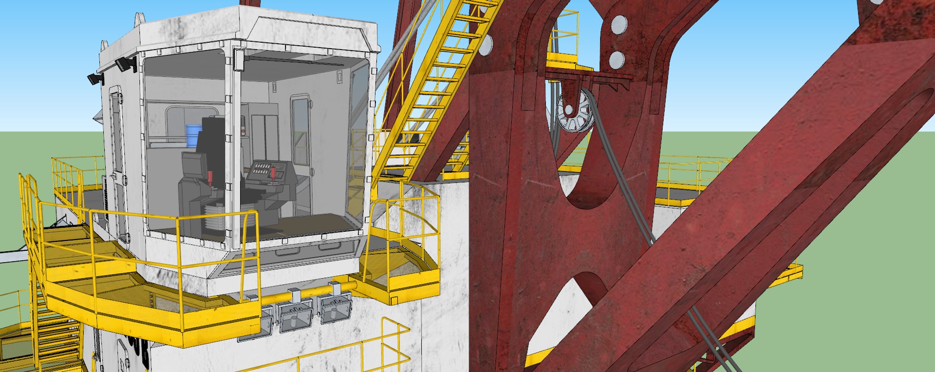 3D Bacyrus Hard Rock Shovel Low-poly Model - TurboSquid 2221696