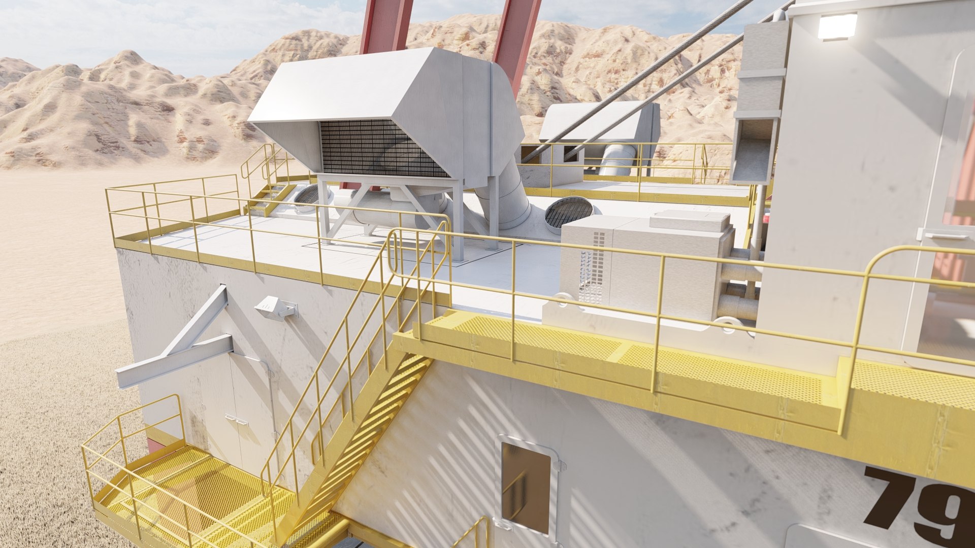 3D Bacyrus Hard Rock Shovel Low-poly Model - TurboSquid 2221696