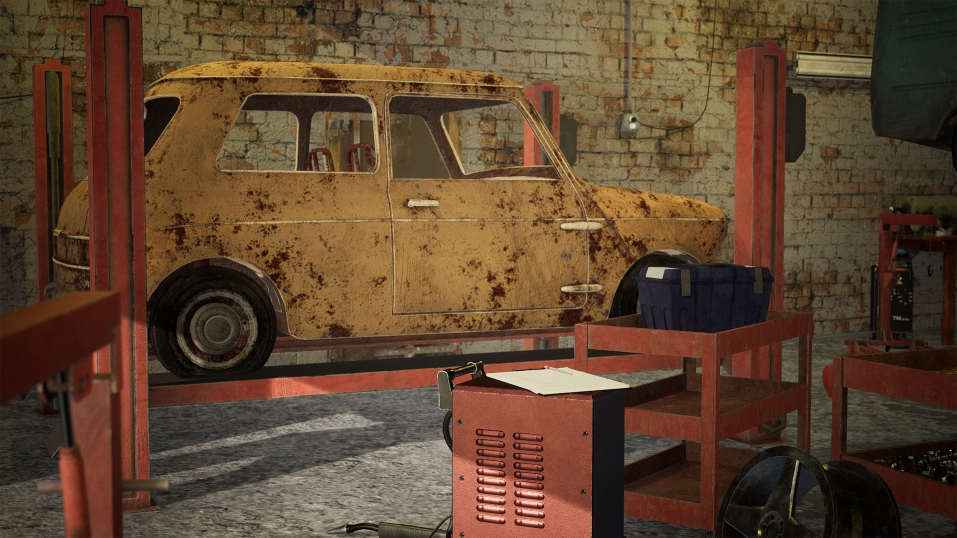 3D Car Garage 84 Assets Model - TurboSquid 2114415