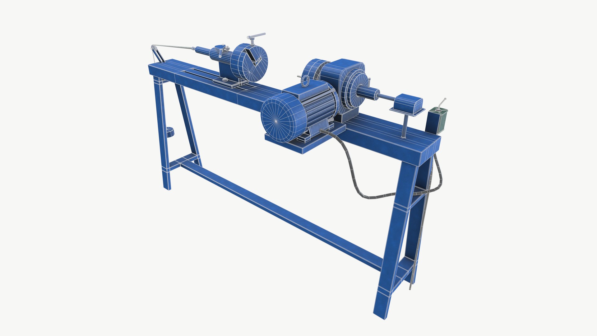 3D Model Small Winding Machine - TurboSquid 2273269