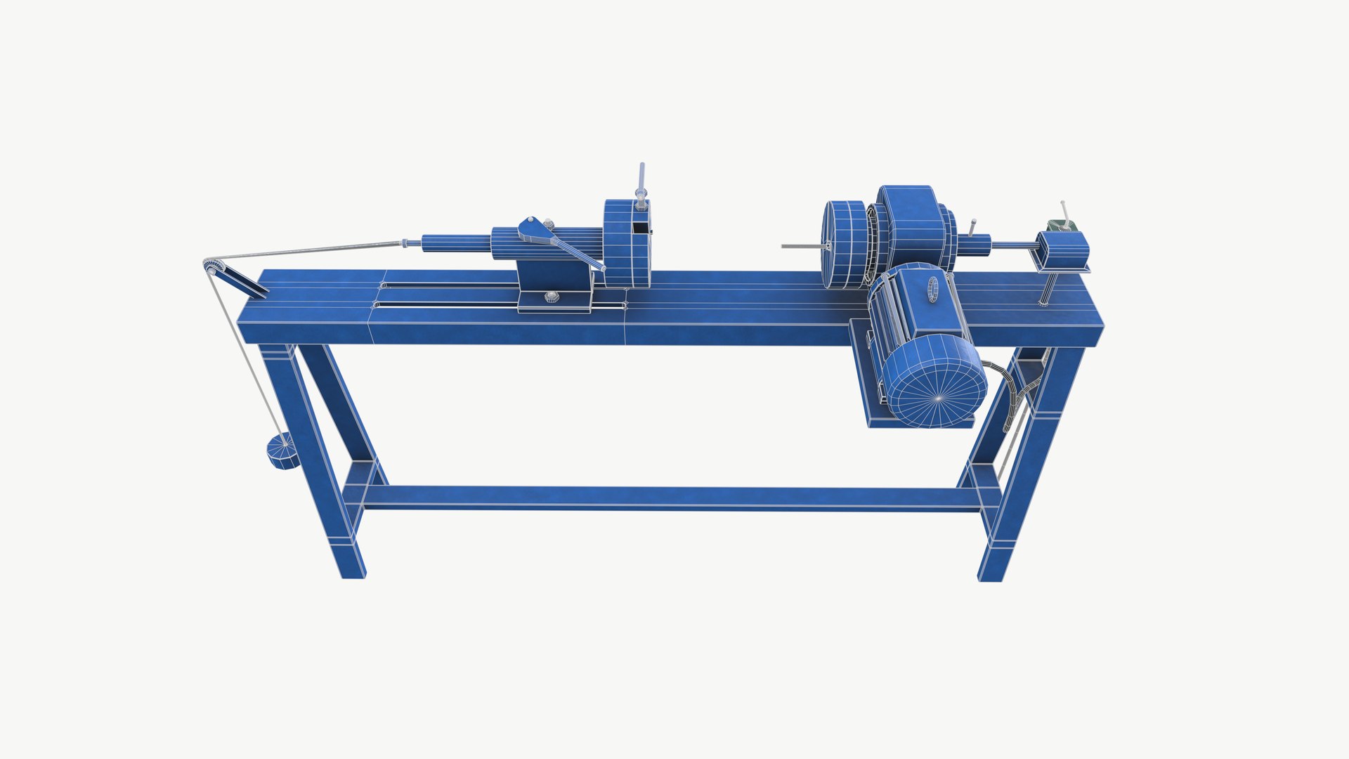 3D Model Small Winding Machine - TurboSquid 2273269