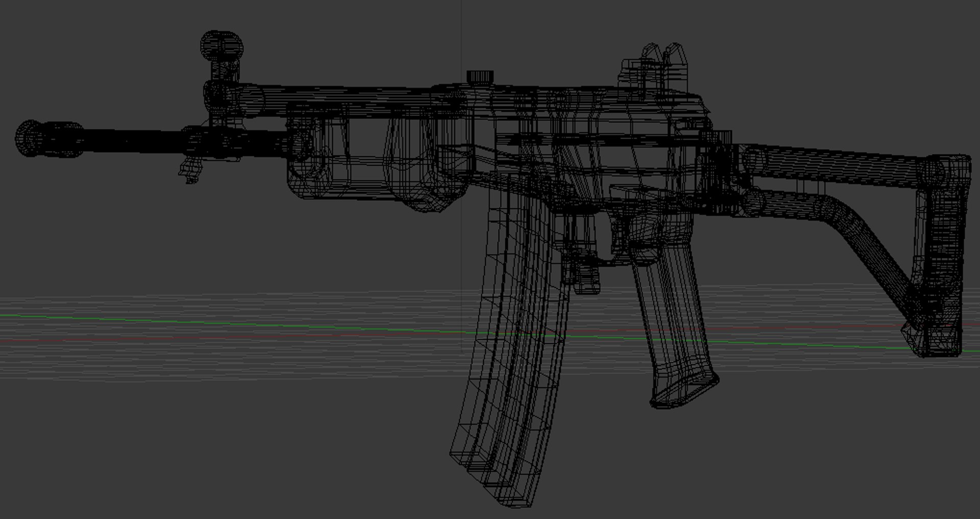 3d Galil Rifle Model
