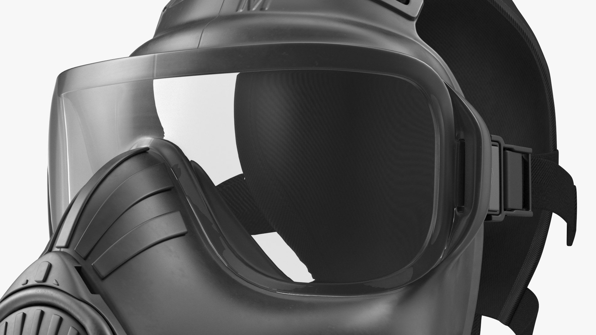 3D JSGPM M50 Full Face Gas Mask Model - TurboSquid 1774124