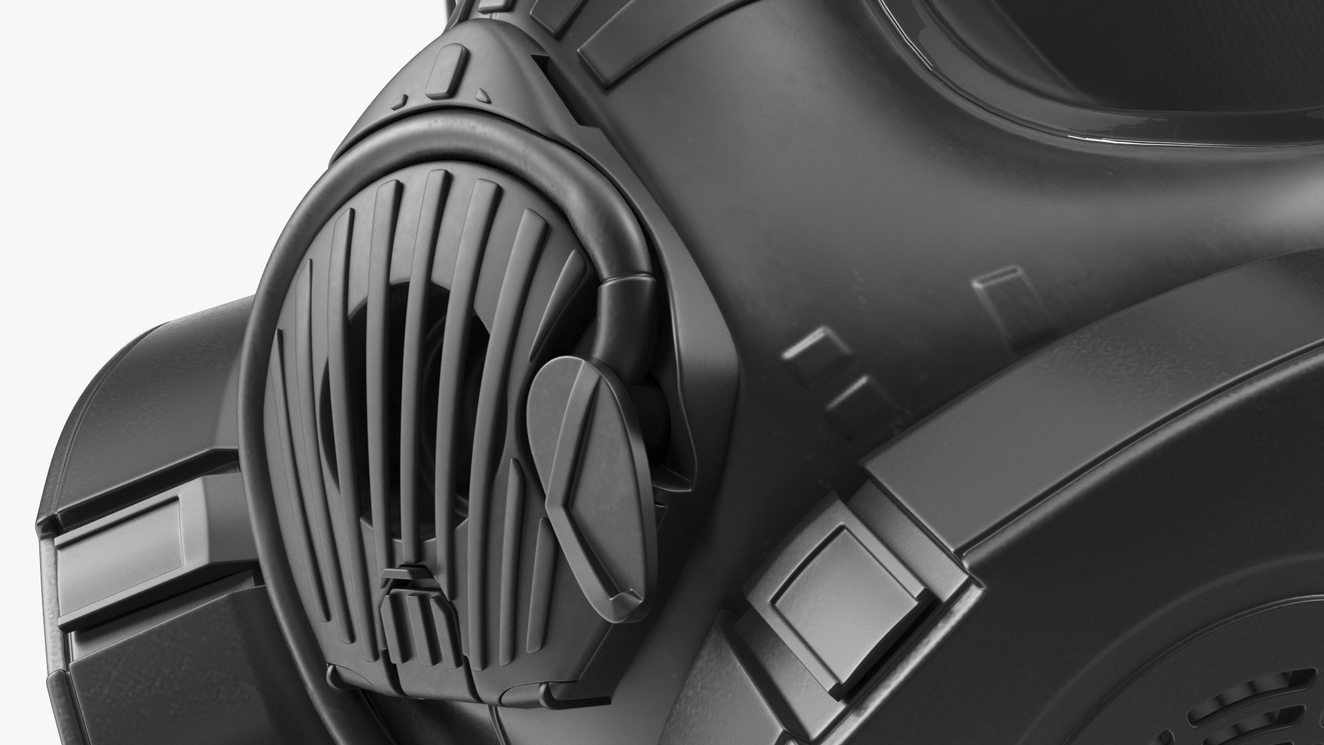 3D JSGPM M50 Full Face Gas Mask Model - TurboSquid 1774124