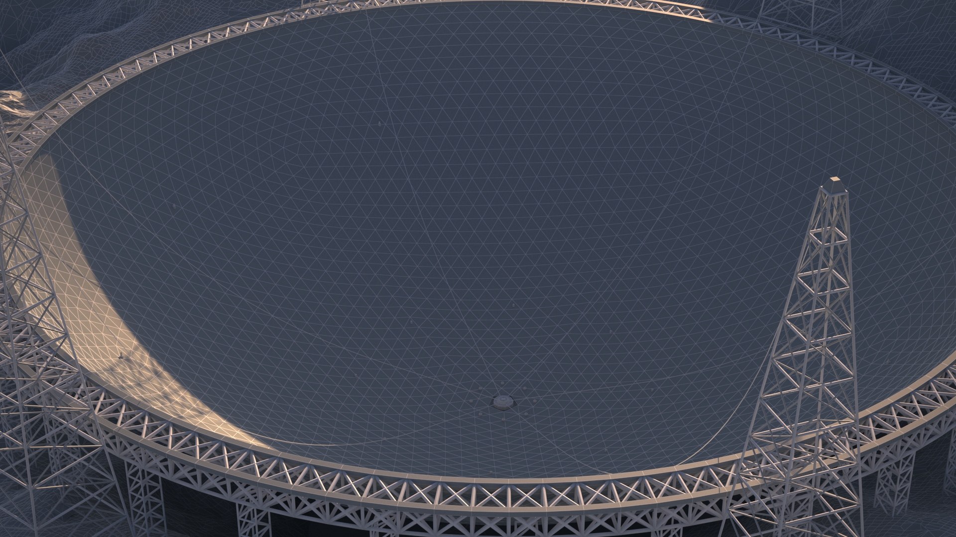 FAST Tianyan Chinese Telescope 3D Model - TurboSquid 2198899