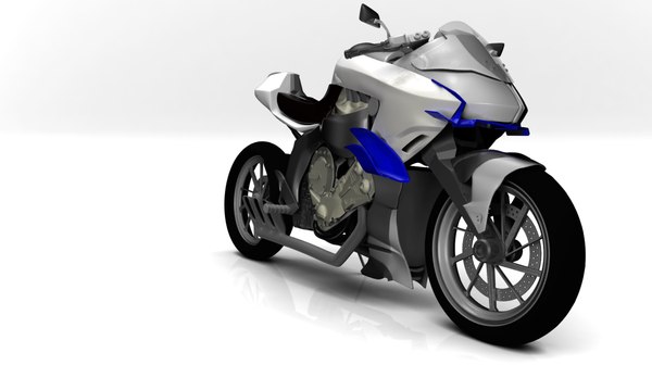 3d model motorcycle