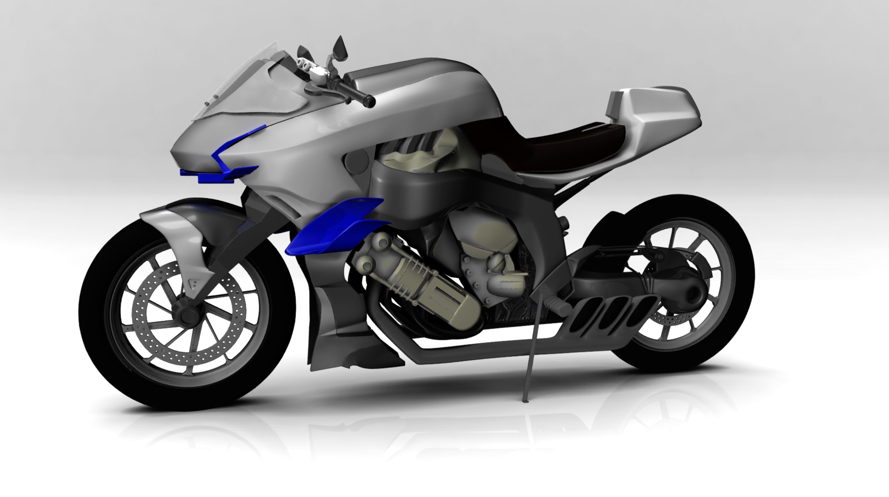 3d model motorcycle