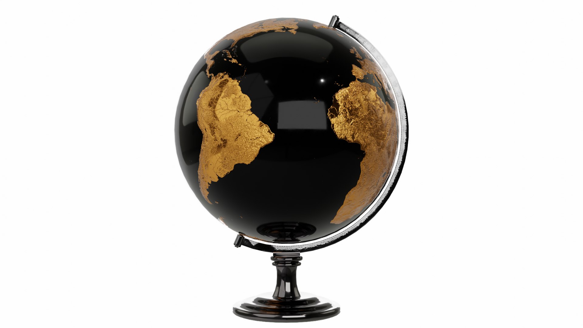 3D Desk Globe - TurboSquid 2247838