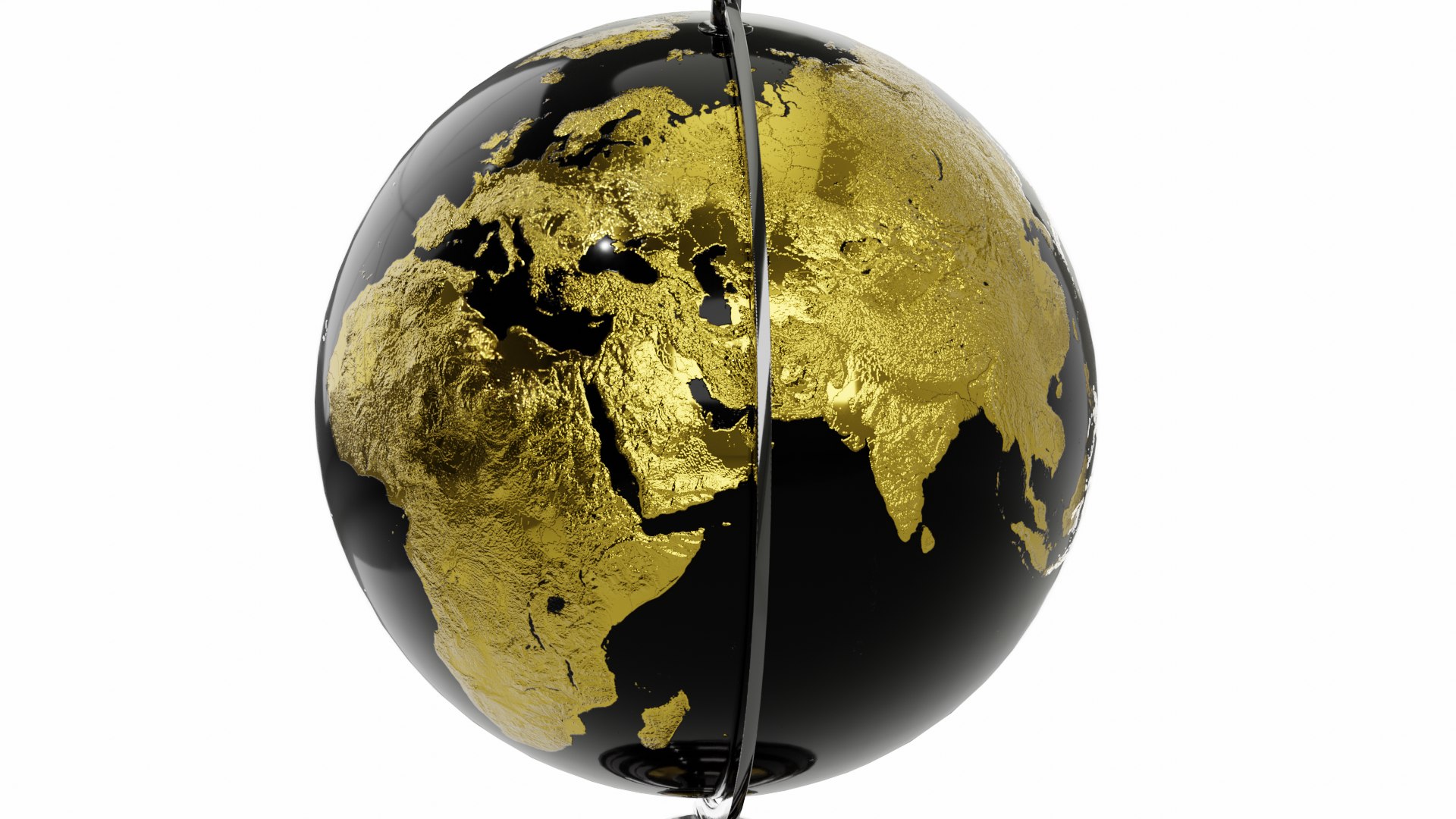 3D Desk Globe - TurboSquid 2247838