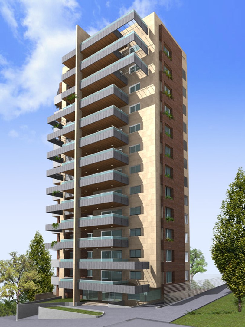 Free Outdoor Scene 3d Model