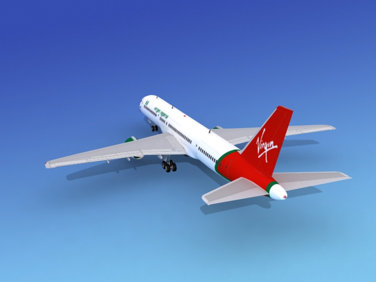 Airline Boeing 757 757-200 3ds