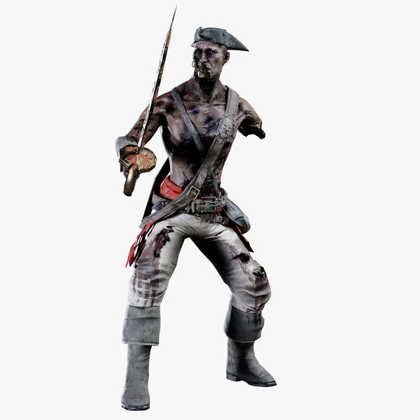 modelo 3d PIRATA NO MUERTO 1 - TurboSquid 2368563