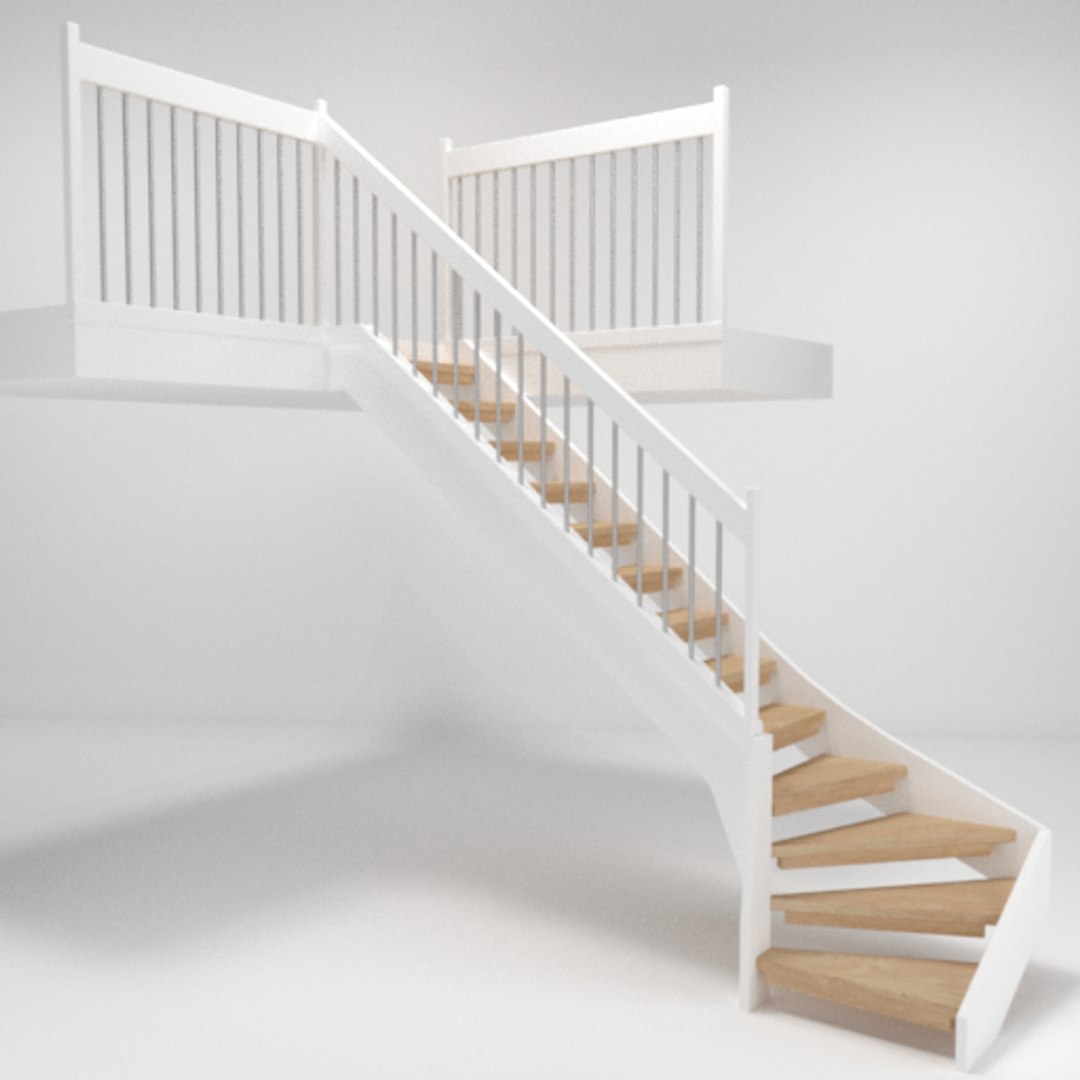 Staircase Architech 3d Model