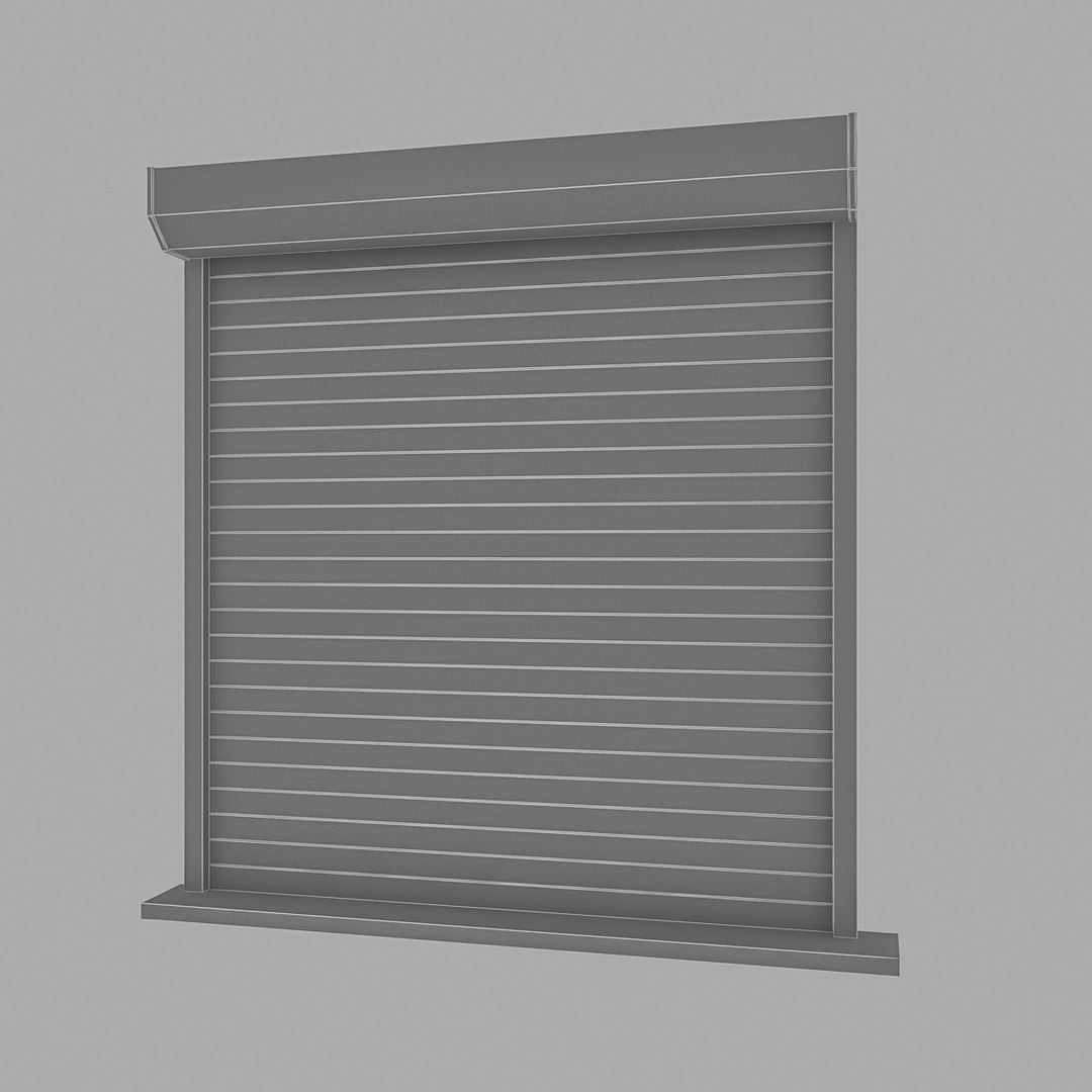 3D Shutter - TurboSquid 1459345